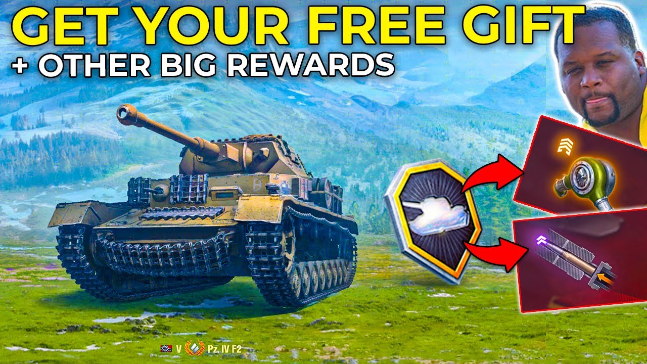 Get Your Free Gift Rewards in World of Tanks | Well-Deserved Reward ...