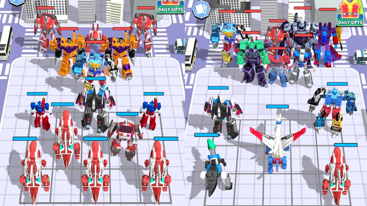 Merge Mech - Robot Dinasour vs Robot Army, Merge Evolution Master ...