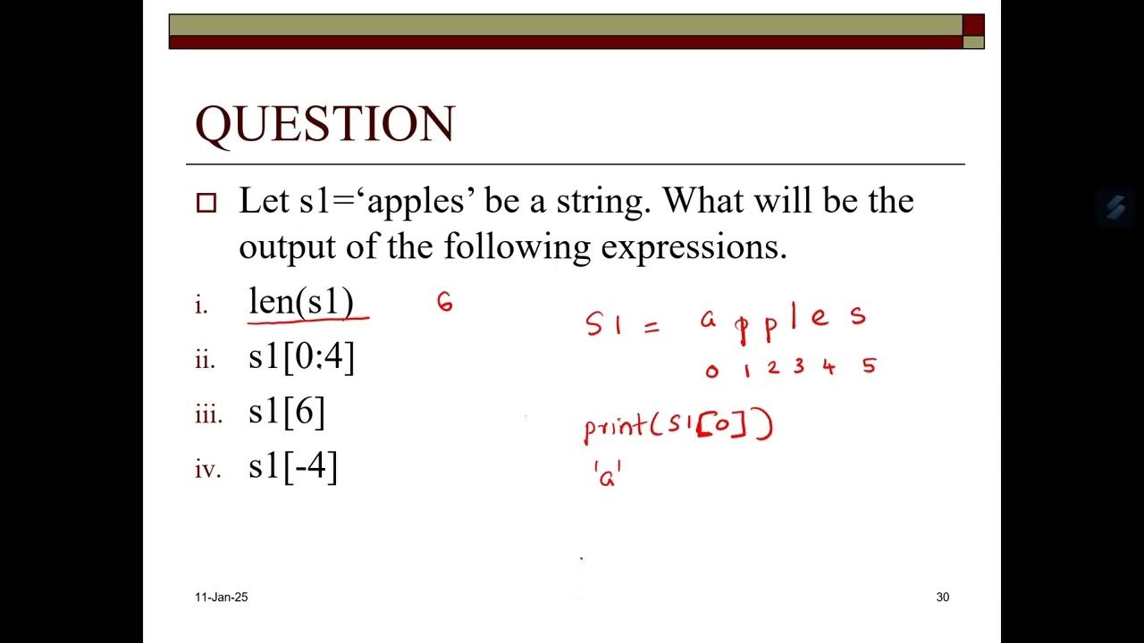KTU BTECH 2024 Sem1-Algorithmic Thinking with Python-Question -Solution-Module 3-String-2 - YouTube