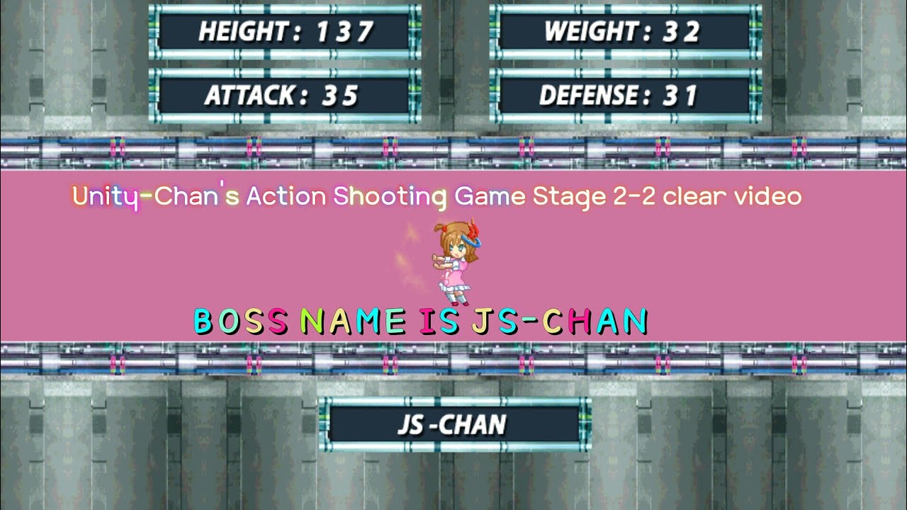 Unity-chan's Action Shooting game play video 유니티게임 2-2입니다! - YouTube