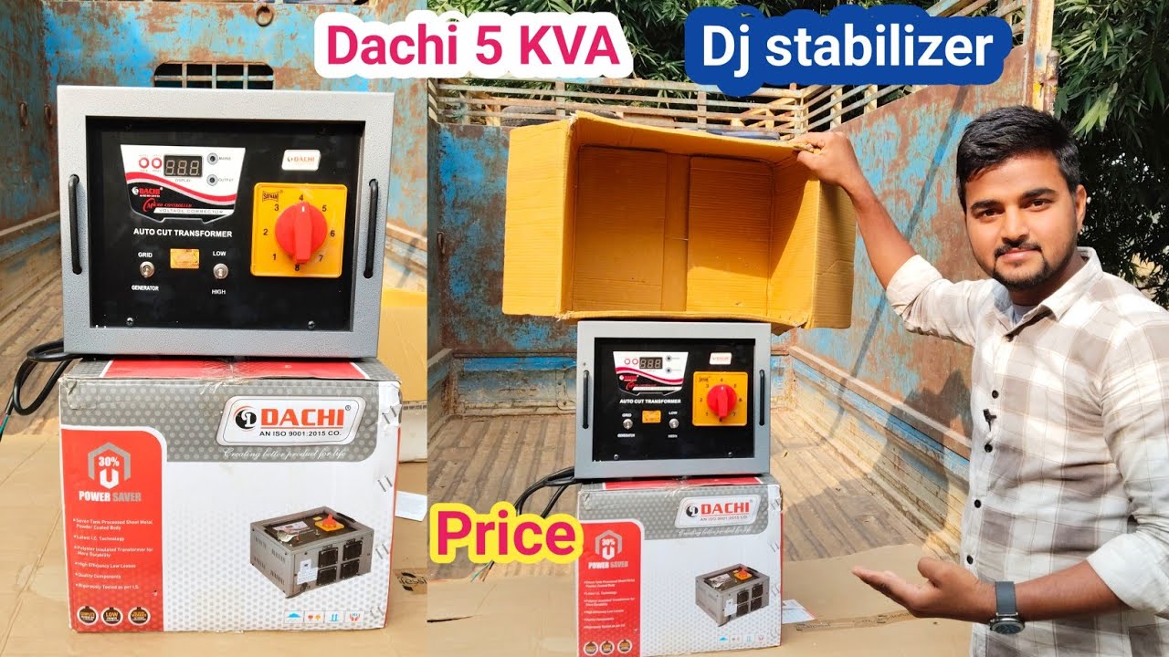 Dachi 5 Kva Dj Stabilizer Price & Full Details Video Dachi 5 Kva ...