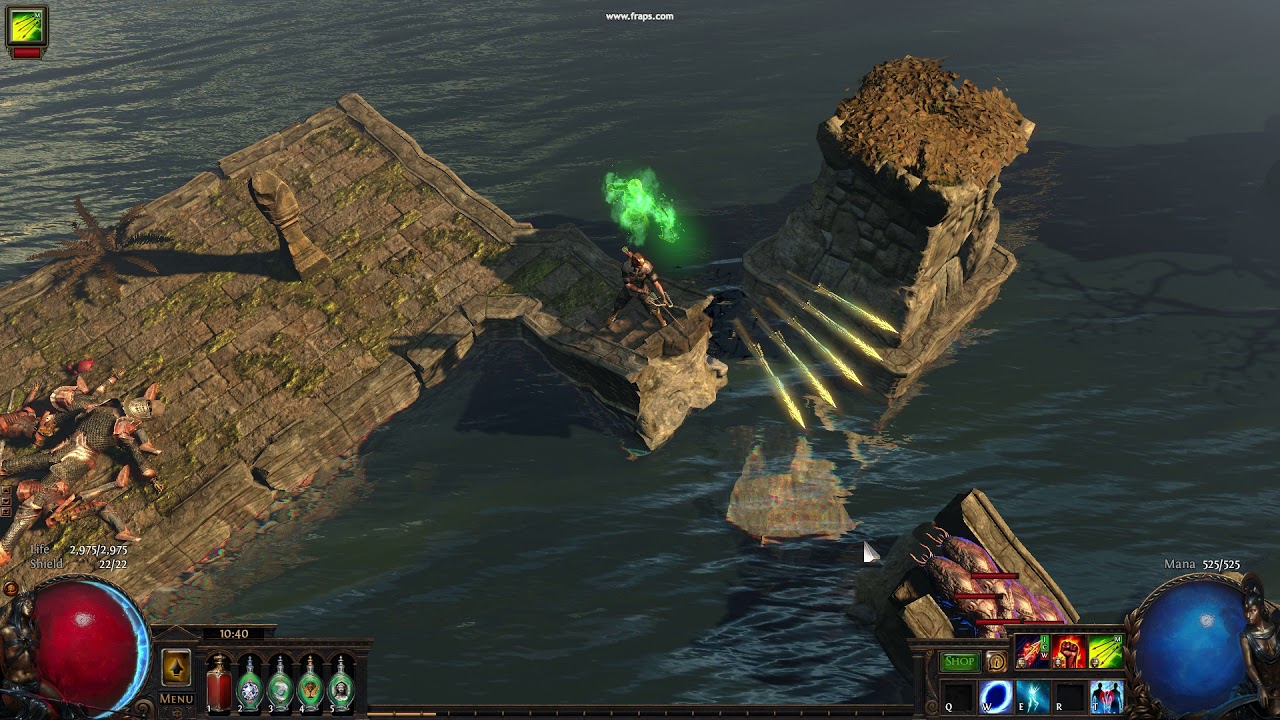 Path of Exile - Mirage Archer: Immunity to ranged attacks - YouTube