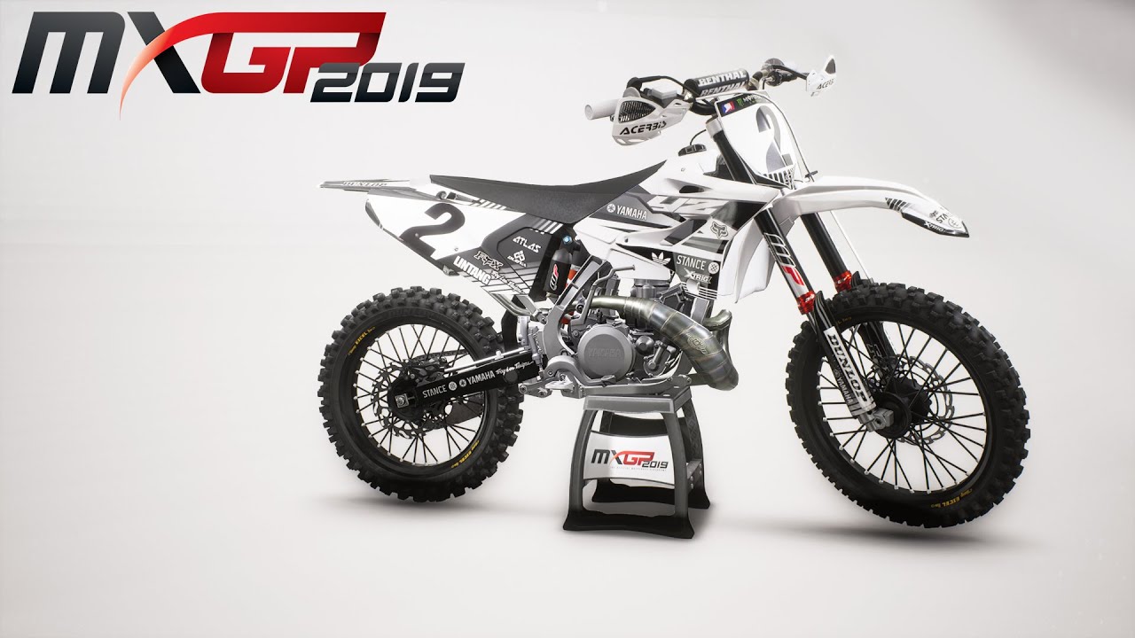 MXGP 2019 - Yamaha YZ 125 & 250 Black&White Graphics - PC Mods by RkrdM ...