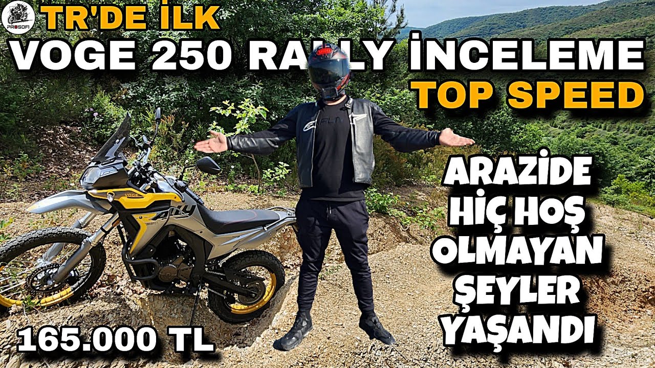 TR'DE İLK VOGE 250 RALLY İNCELEME & 165.000 TL ! BÖYLE KAPSAMLI VİDEO ...
