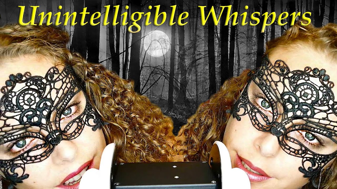 ASMR Ear to Ear Unintelligible Whisper, Binaural Mouth Sounds Inaudible Whispering - YouTube
