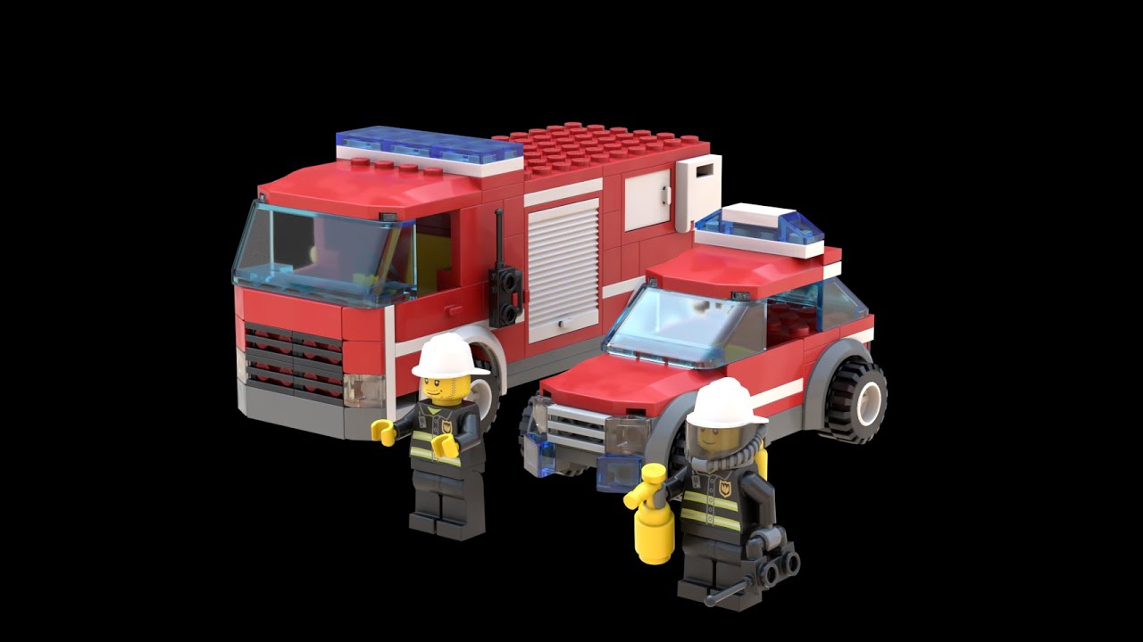 Building the LEGO Fire Fighting Units Part 3 of 5 - YouTube