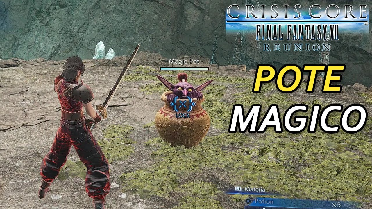 MAGIC POT - CRISIS CORE: FINAL FANTASY VII REUNION (HARD MODE) #EXTRA ...