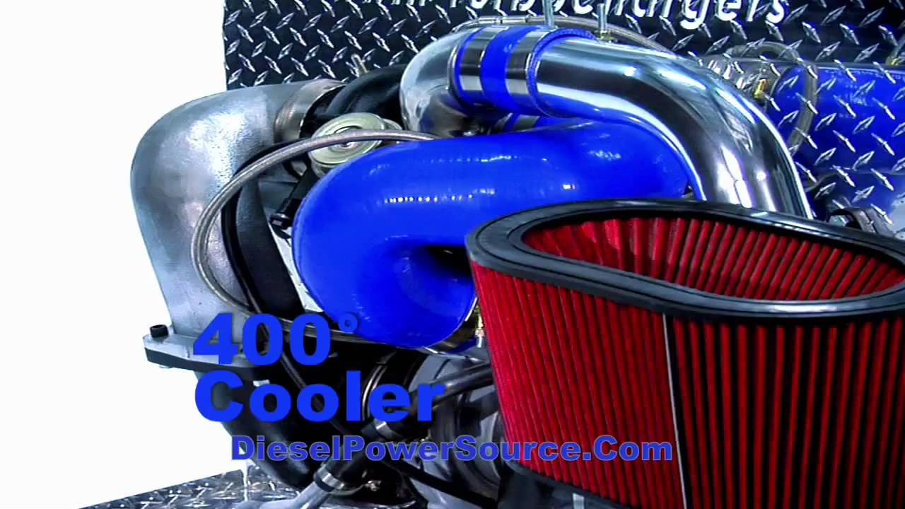 Diesel Power Source Compound Turbos - YouTube