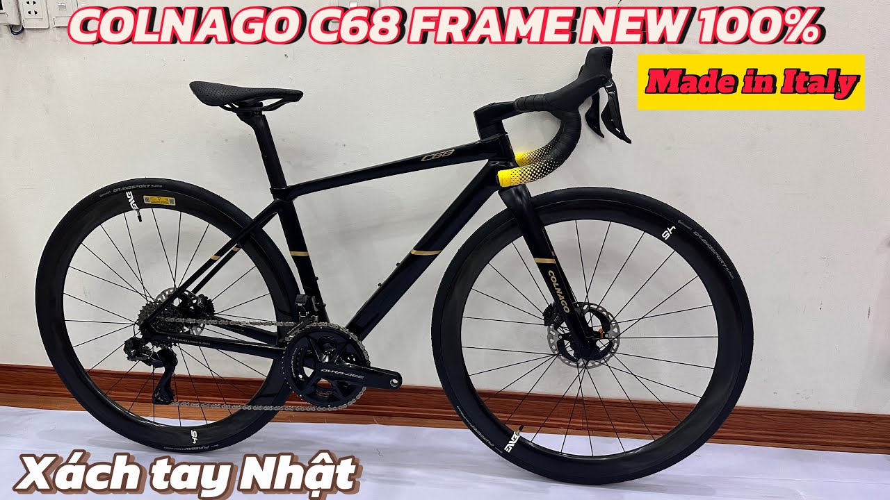 COLNAGO C68 FRAME NEW 100% - GROUP DURA ACE 9270 - CẶP BÁNH ENVE 45 ...