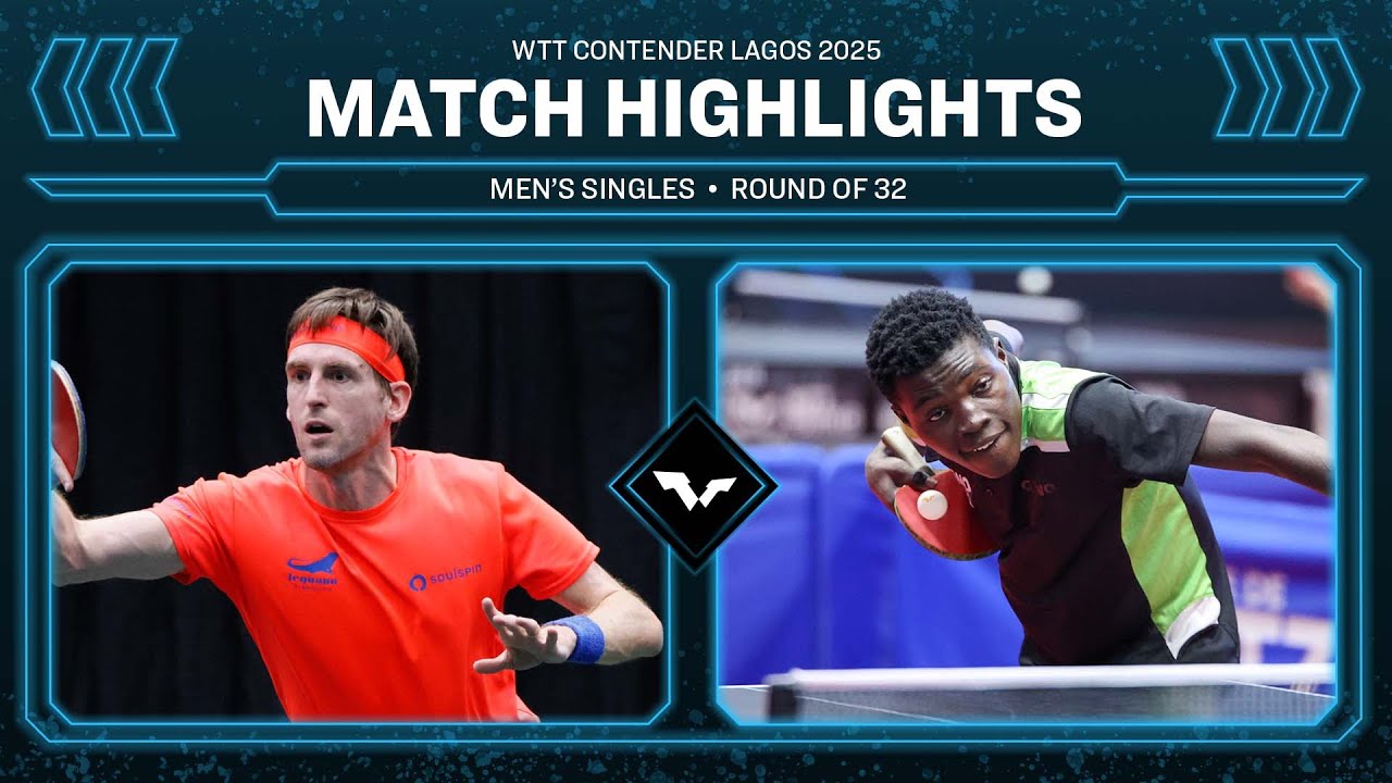 Steffen Mengel vs Matthew Kuti | MS R32 | #WTTLagos 2025 - YouTube