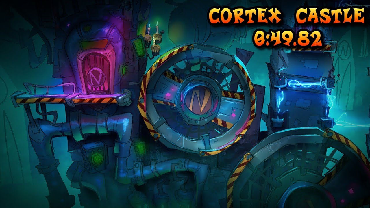 Cortex Castle time trial in 0:49.82 (PC) - YouTube
