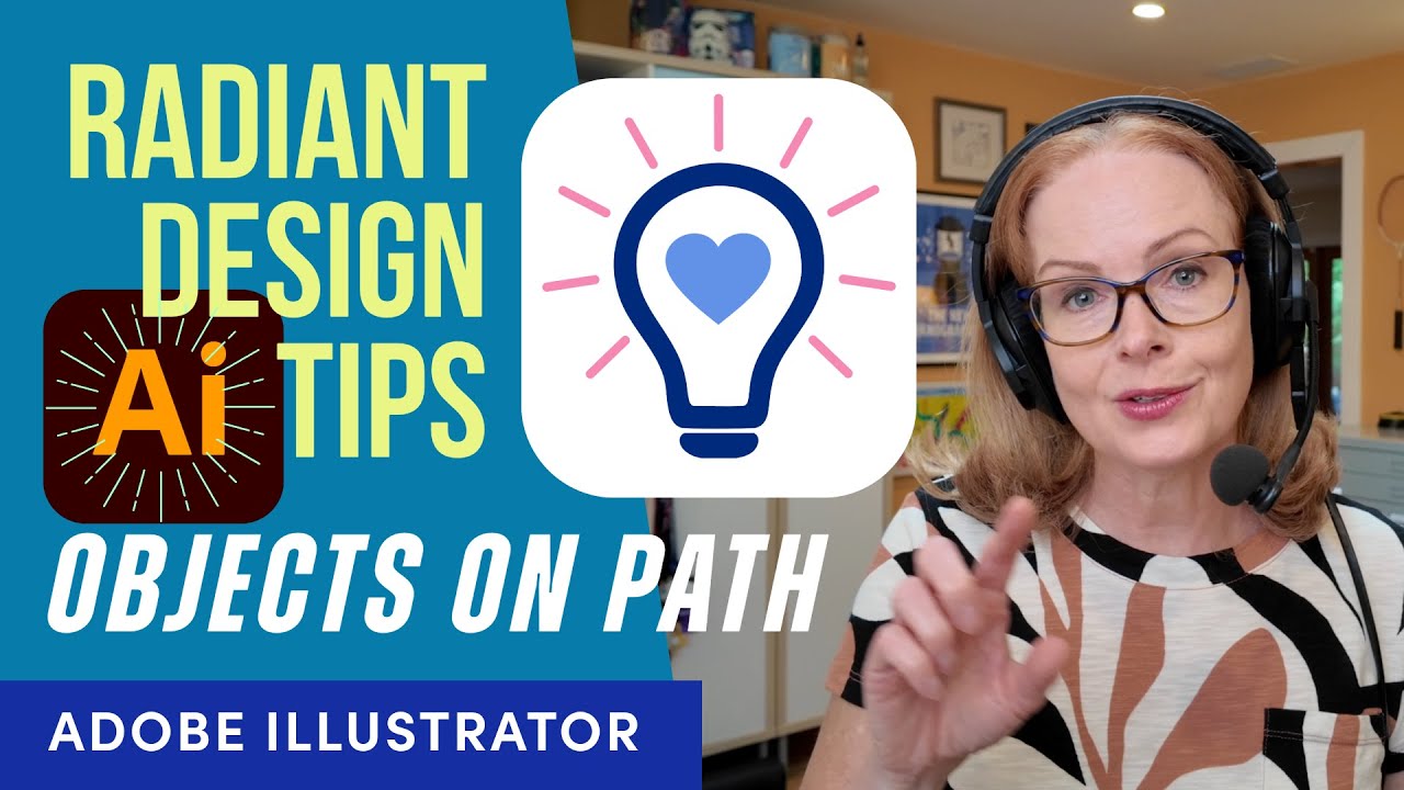 Radiant Rays with Illustrator Symbols + Objects on Path - YouTube