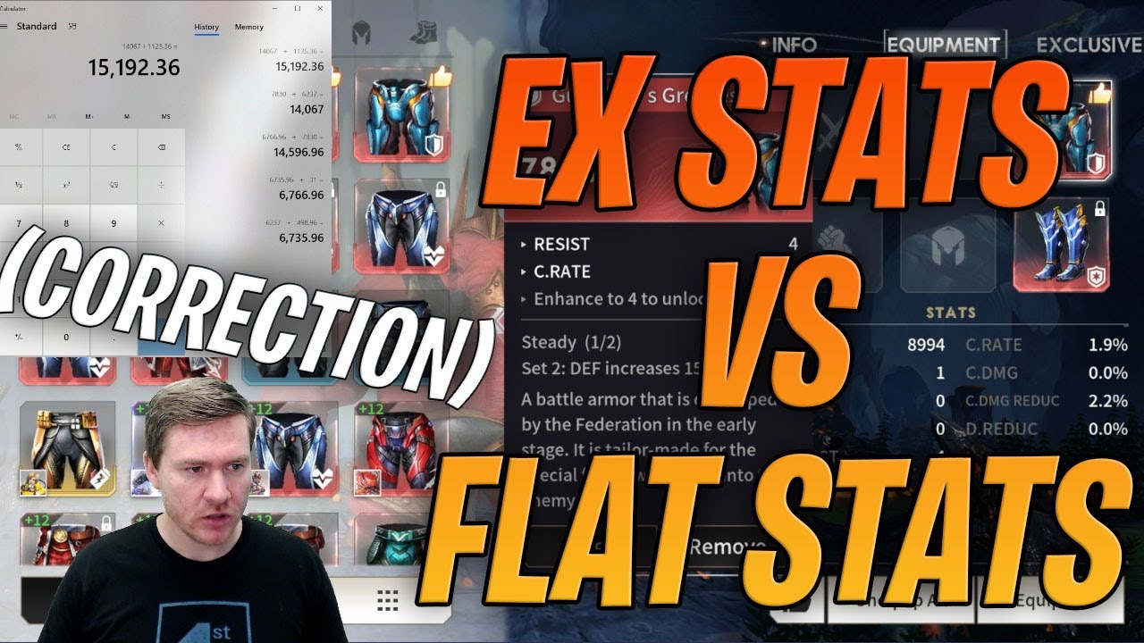 How Ex Stats & Flat Stats ACTUALLY Work - Correction Video (My Bad!) - YouTube
