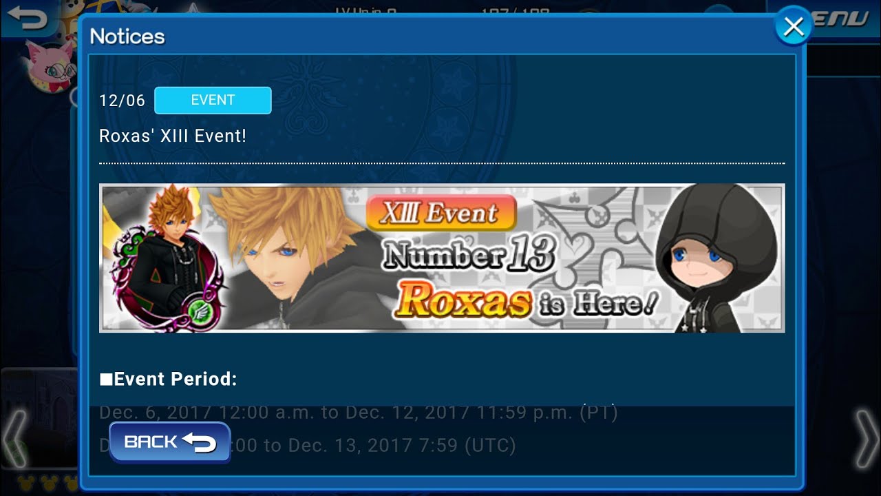 KHUx F2P - Org. XIII Event: Roxas B walkthrough (quests 11-15) - YouTube