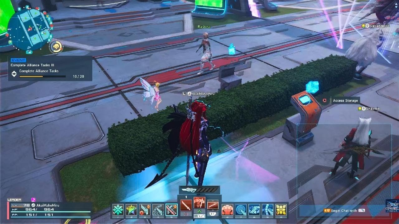 Phantasy Star Online 2 New Genesis Oileu set - YouTube