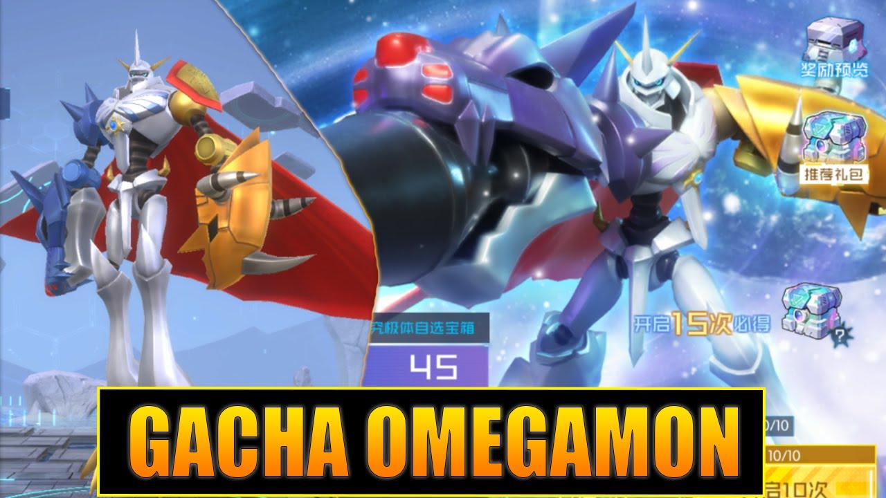 GACHA OMNIMON / OMEGAMON BANNER | DIGIMON : SOURCE CODE | GAME DIGIMON ...