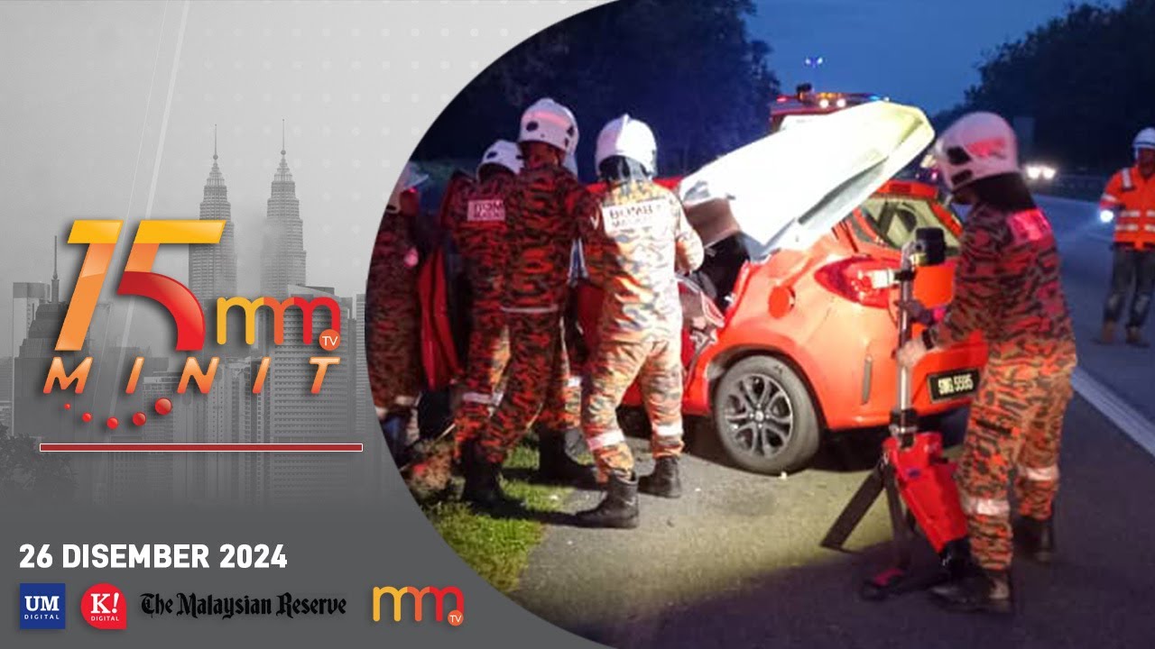 Tragedi tukar pemandu, dua penuntut UTeM maut | 15 MINIT TERKINI MMTV 26 Disember 2024 - YouTube