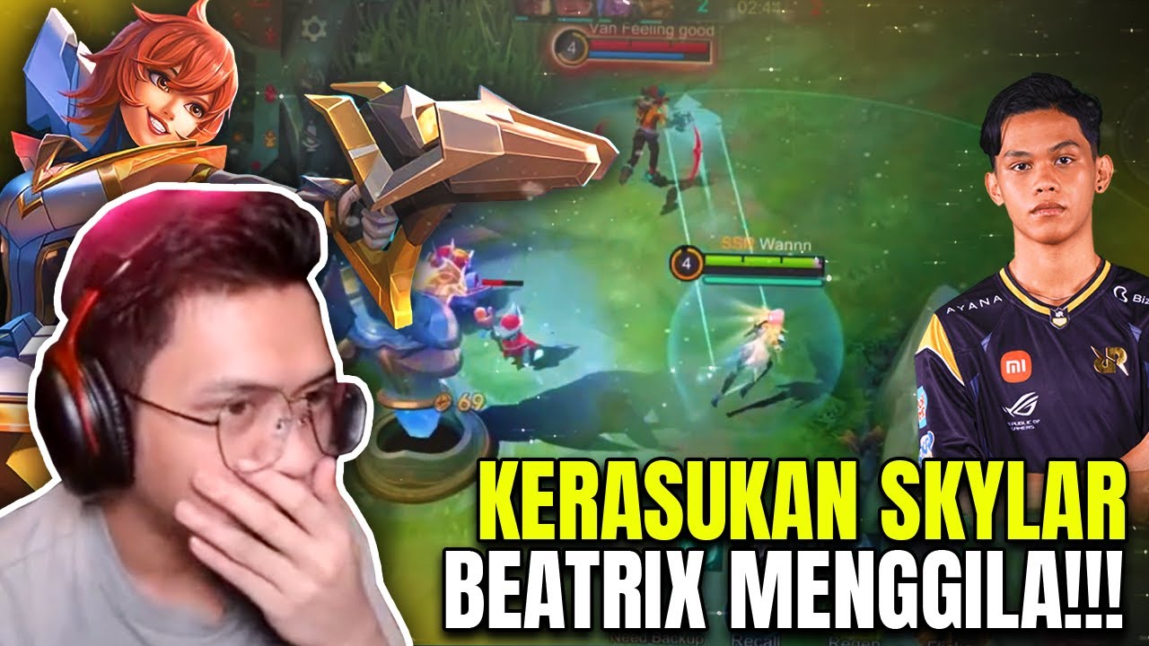 KERASUKAN SKYLAR.. DAMAGE BEATRIX GUA GAK ADA OBAT COY!! - YouTube