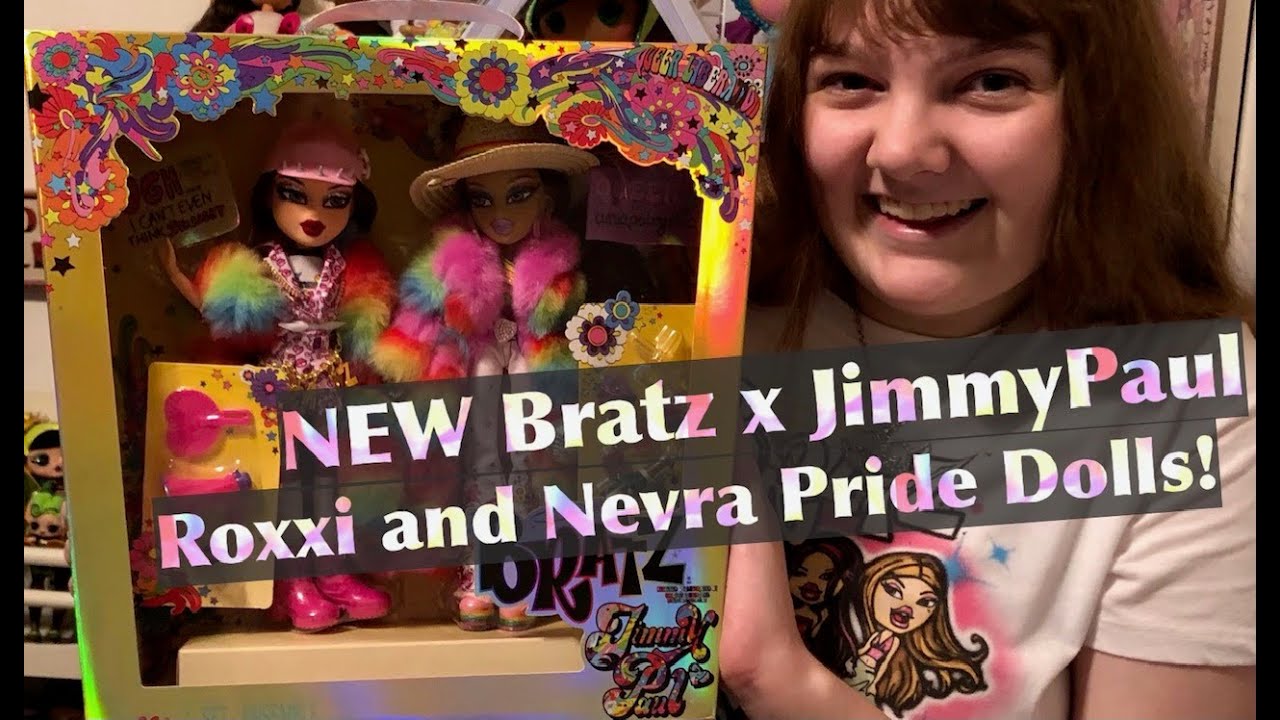 NEW 2022 Bratz x JimmyPaul Special Edition Designer Pride Roxxi & Nevra ...