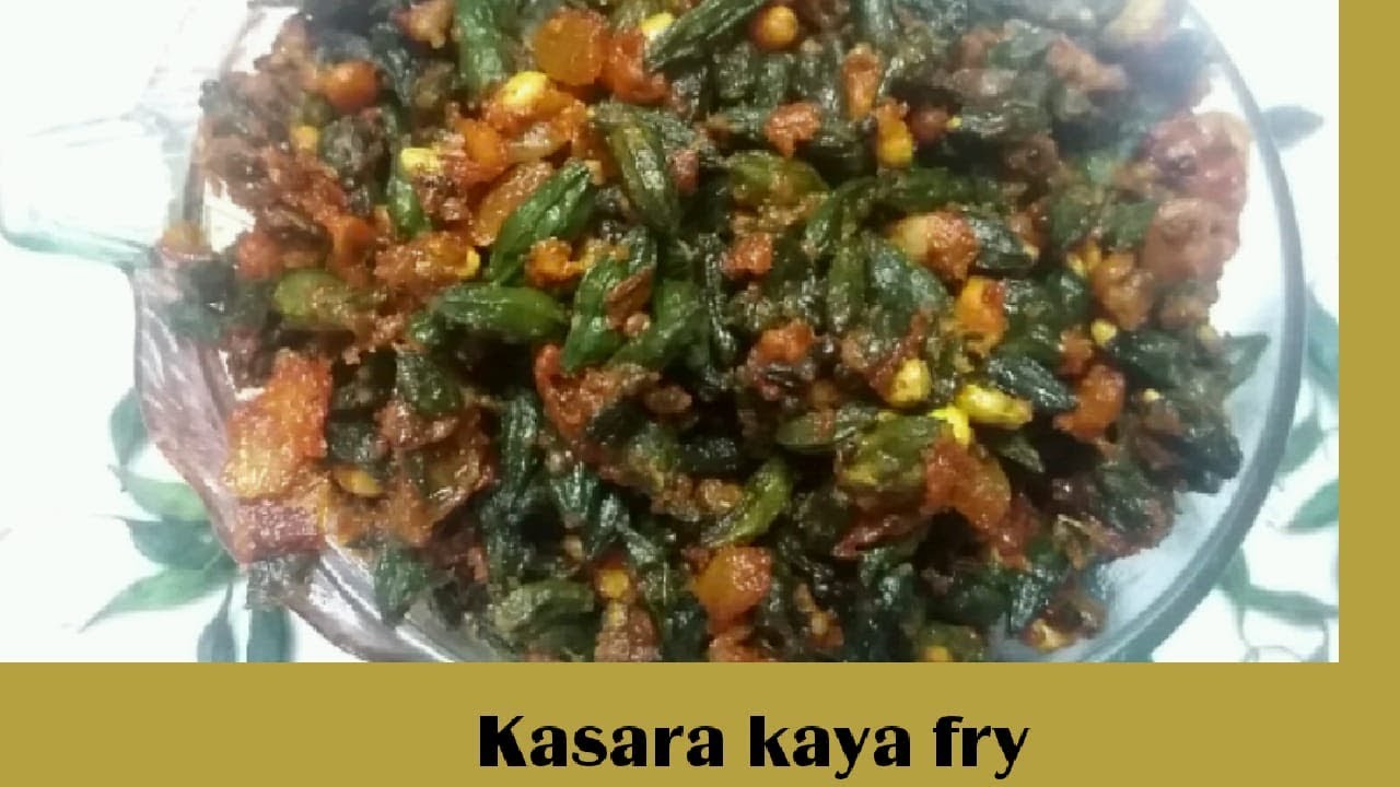 కాసరకాయ వేపుడు / KASARAKAYA FRY / KARACHIKAI FRY / ATHALAKKAI FRY ...