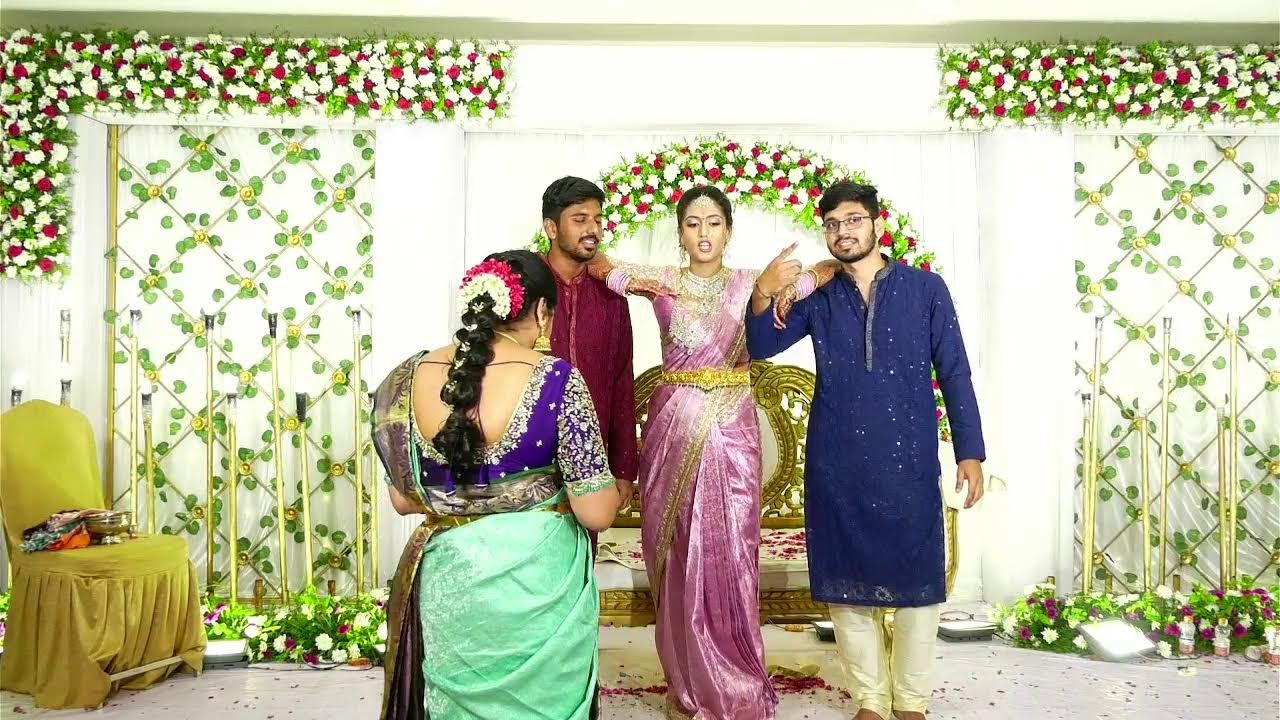 Krithika Reddy's Saree Ceremony Live - YouTube