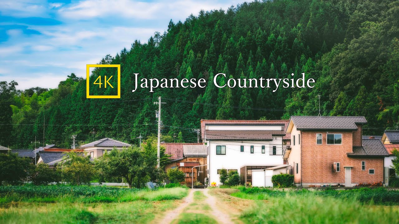 【4K Japan】Morning walk in a small village｜Ono-machi Japanese ...