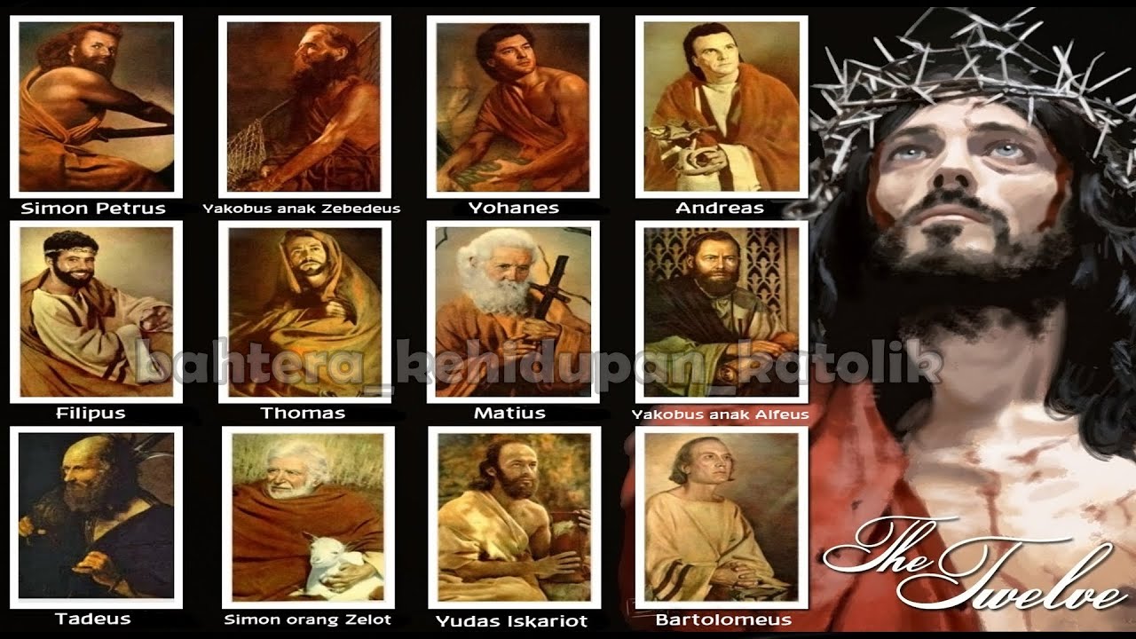 Kumpulan Kisah 12 Murid Yesus (Rasul) + Ayat Alkitabnya || Rasul ...