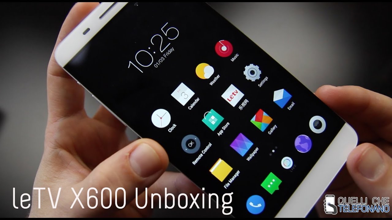 leTV X600 Unboxing - YouTube