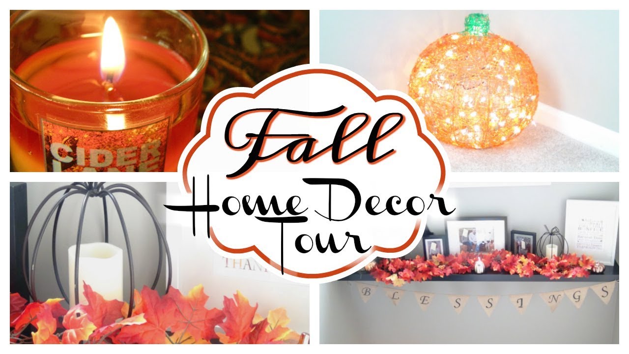 FALL HOME DECOR TOUR! 🍂 Minimal & Simple Fall Decor Ideas! - YouTube