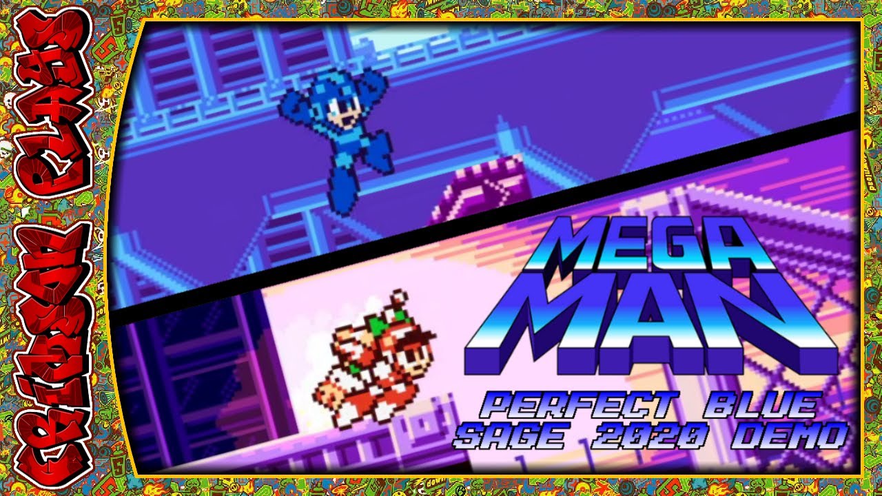 Crimson Plays: Mega Man Perfect Blue (SAGE 2020 Demo) - YouTube