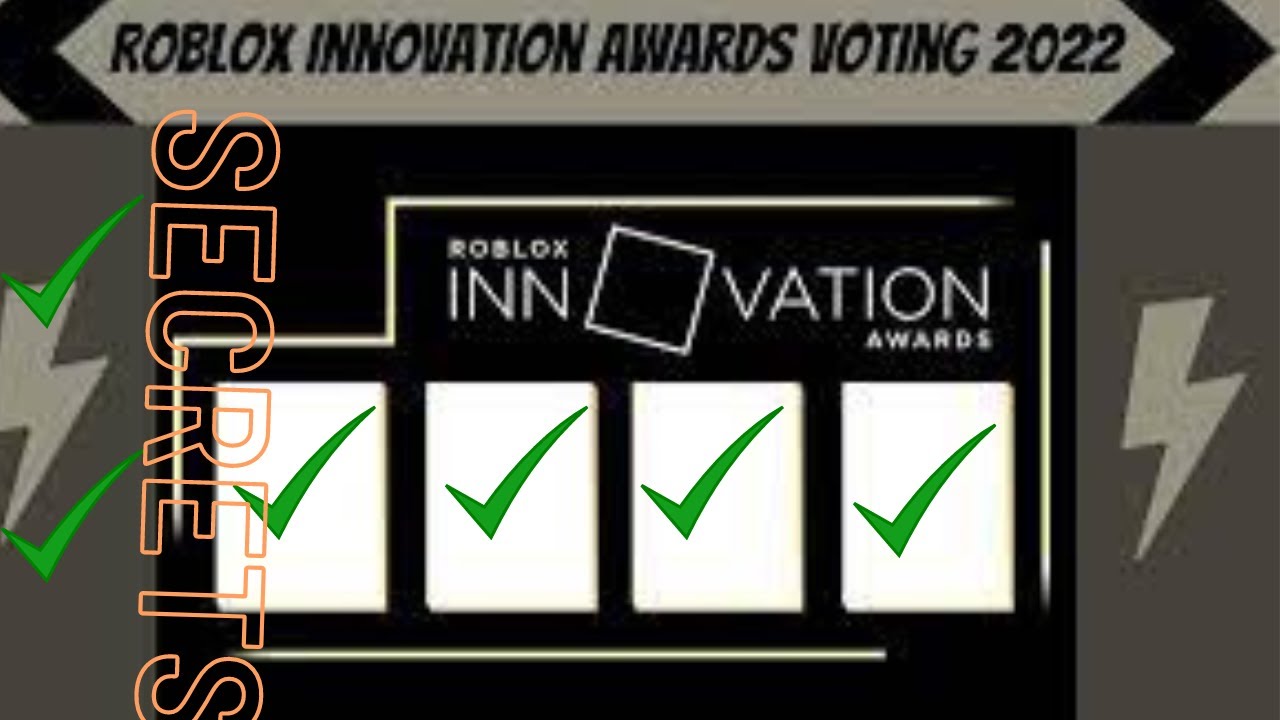 How to get 6 Free avatar items in Roblox Bloxy/Innovation awards! - YouTube