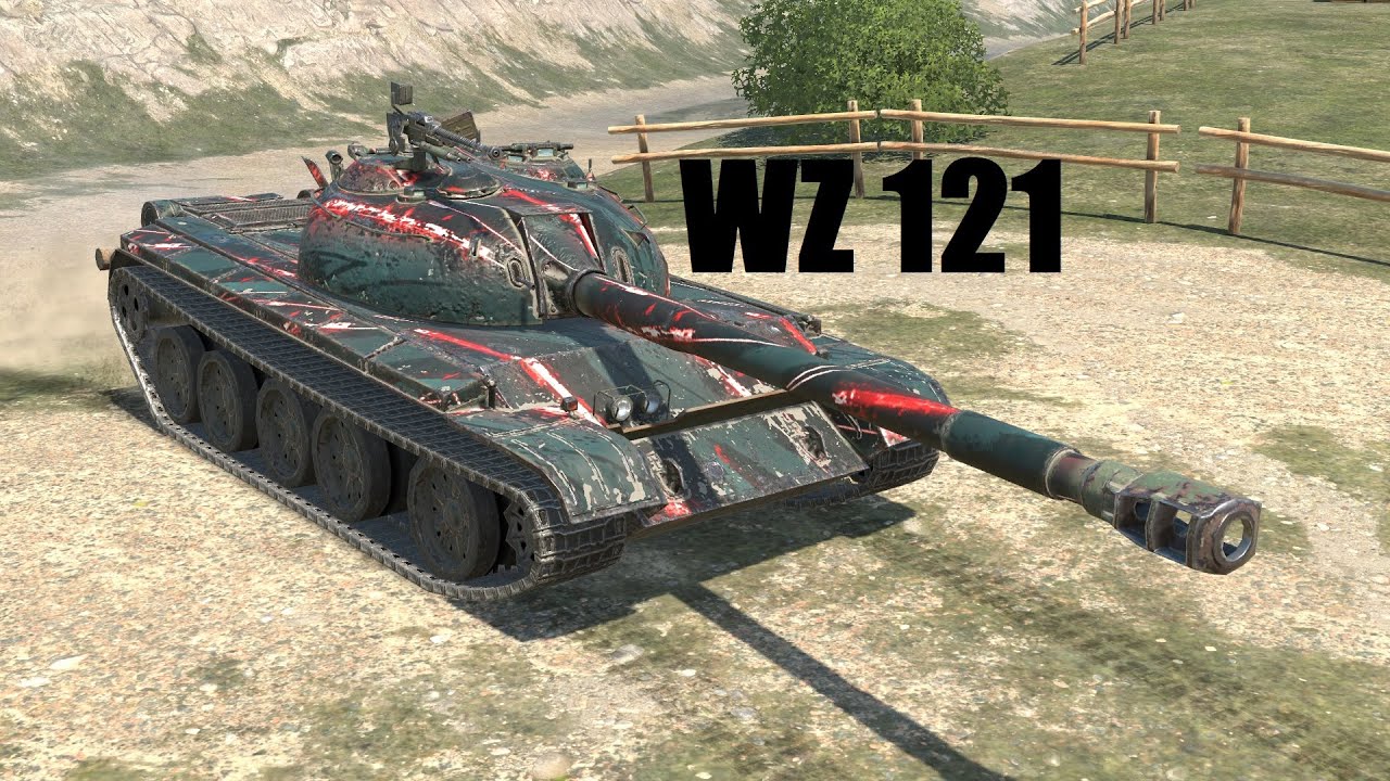World Of Tanks Blitz Gameplay WZ 121 - YouTube