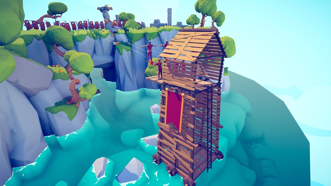 TOWER vs EVERY UNIT (The Tower is in The Water) 🗼 | Totally Accurate ...