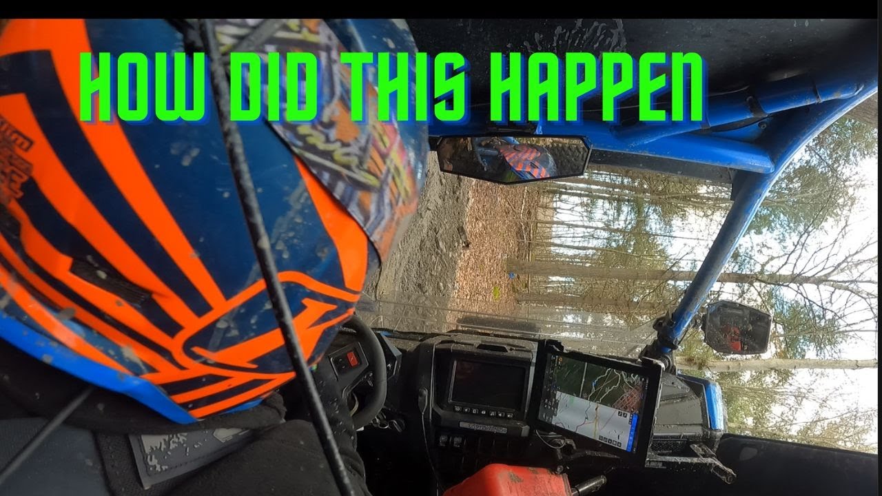 SXS Trail Ride, A Rollover & ATV Trail Repair | RZR Pro R, Honda Talon ...