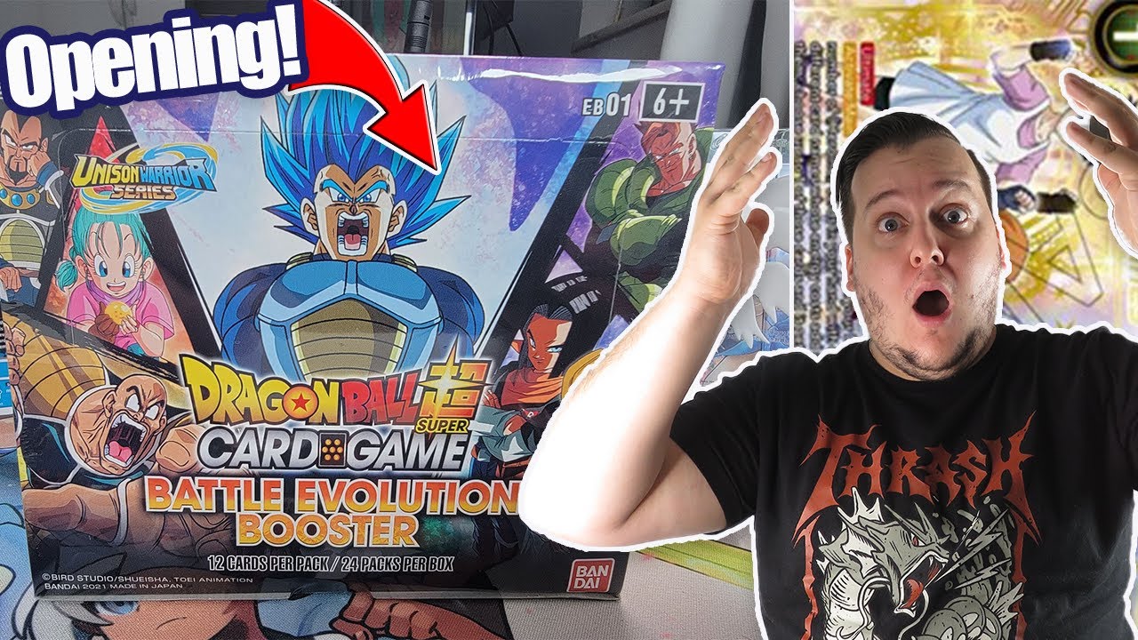 Dragon Ball Super Card Game Battle Evolution Booster Box Opening dragon-ball-super-card-game-battle-evolution-booster-box-opening