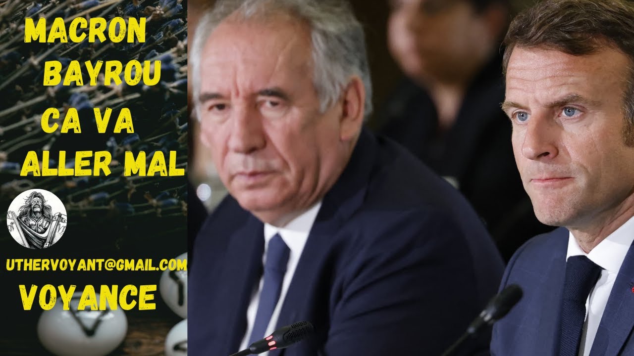 Macron, Bayrou ca va barder entre eux - YouTube