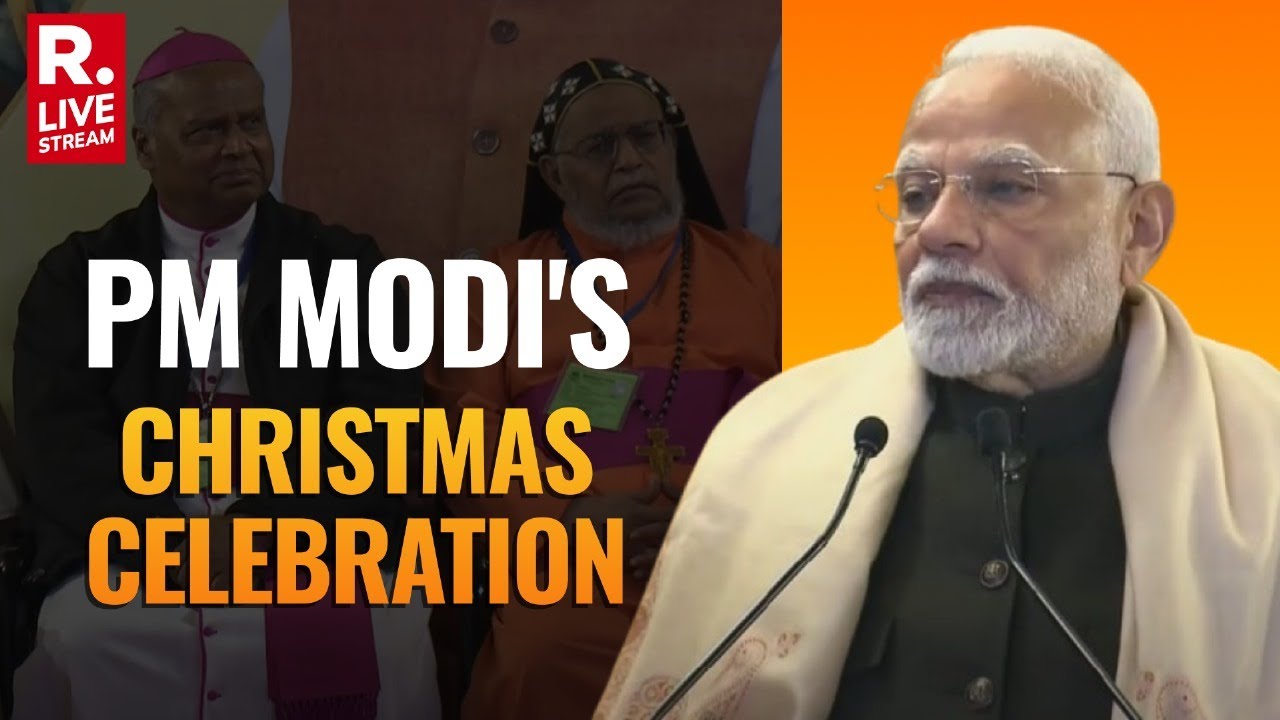 PM Modi Christmas Celebration Speech LIVE | Catholic Bishops ...