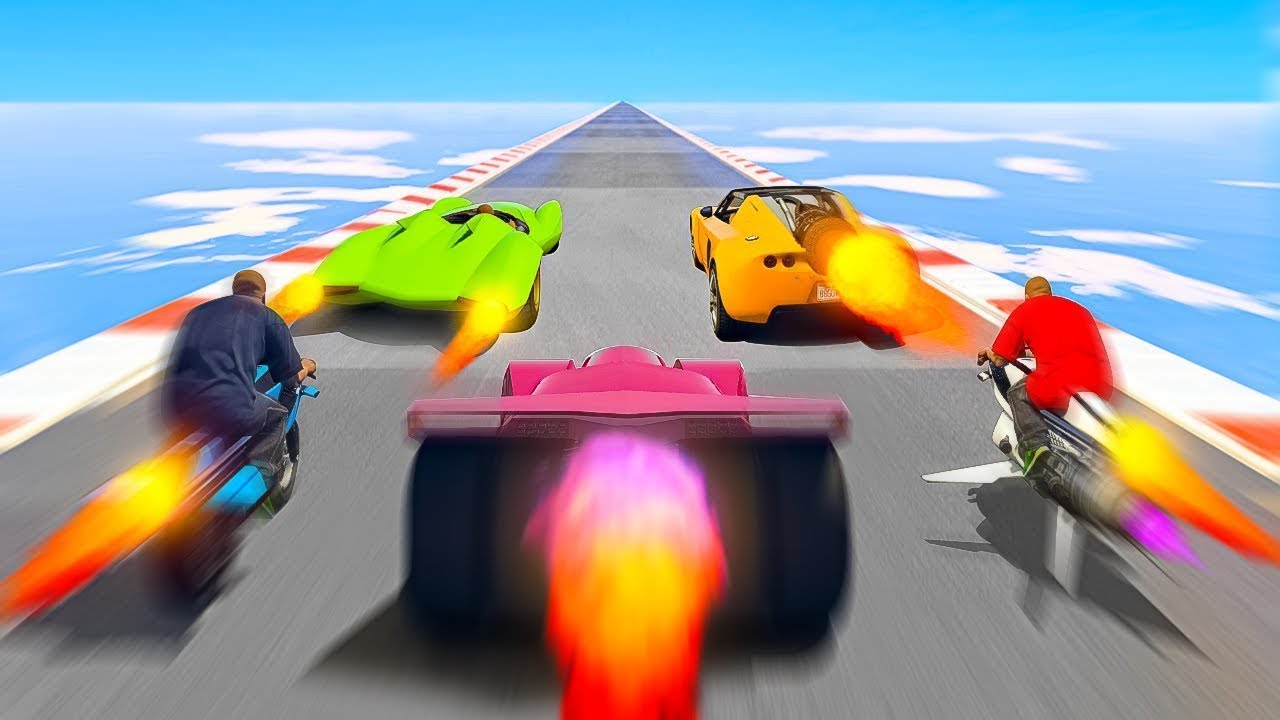 GTA5: Turbo Showdown - Face to Face Fast Car Race - YouTube