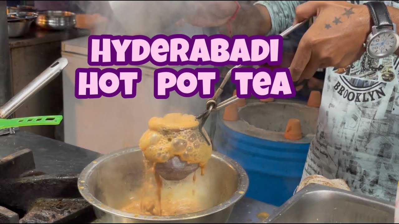 Hyderabadi Hot Pot Tea | Tandoori Chai | Hot Pot Tea | Indian Street ...