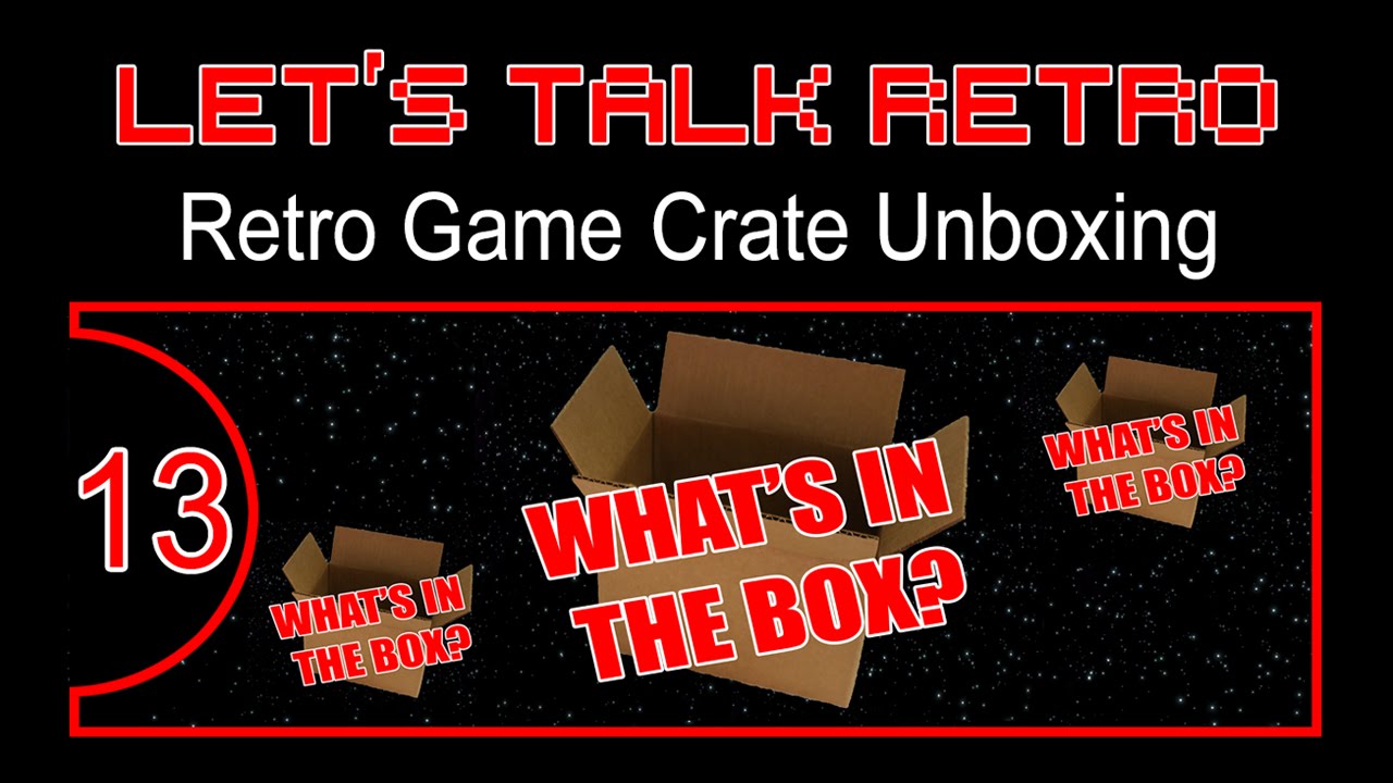 Retro Game Crate Unboxing - Let's Talk Retro (Episode 13) - YouTube
