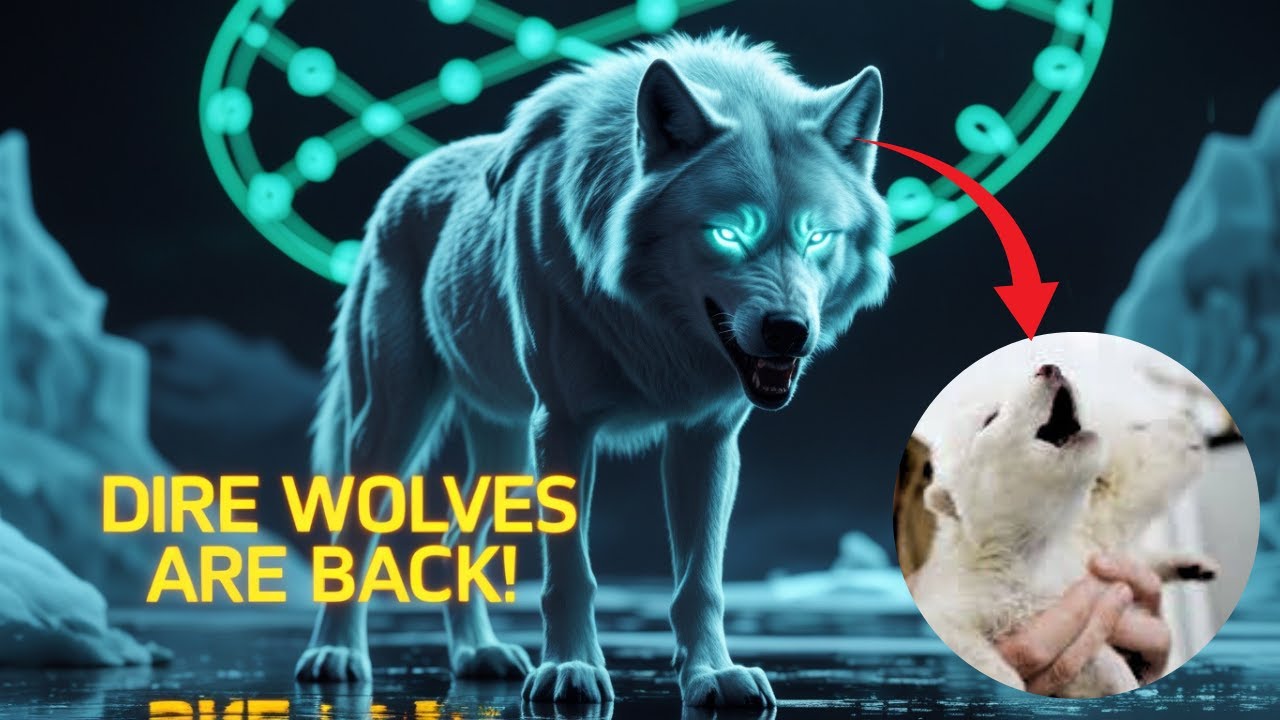 "Dire Wolves Are Back | DeExtinction Showdown Mammoths vs Dire Wolves ...