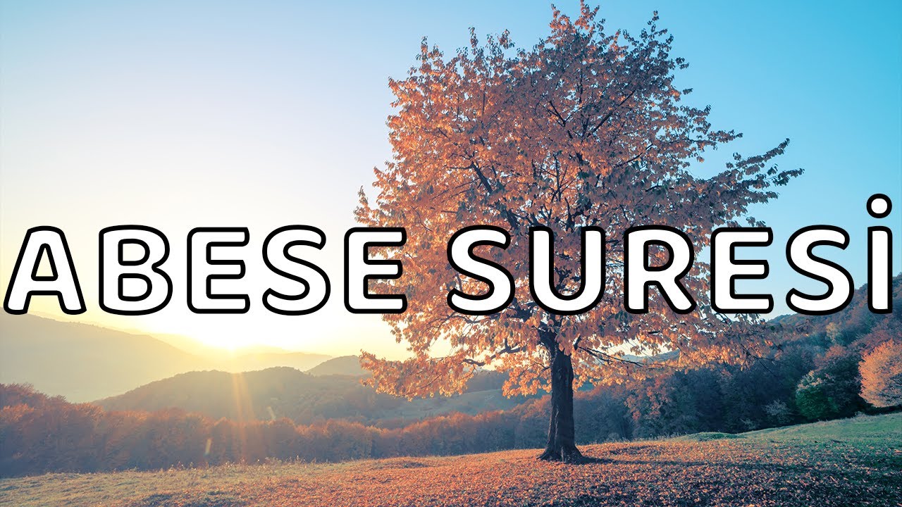 Abese Suresi Gürsel Ulusoy