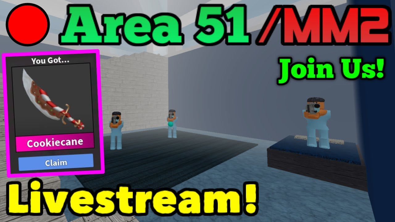 SAKTK Winter & MM2 Unboxing! Area 51/ Murder Mystery 2 Stream - YouTube