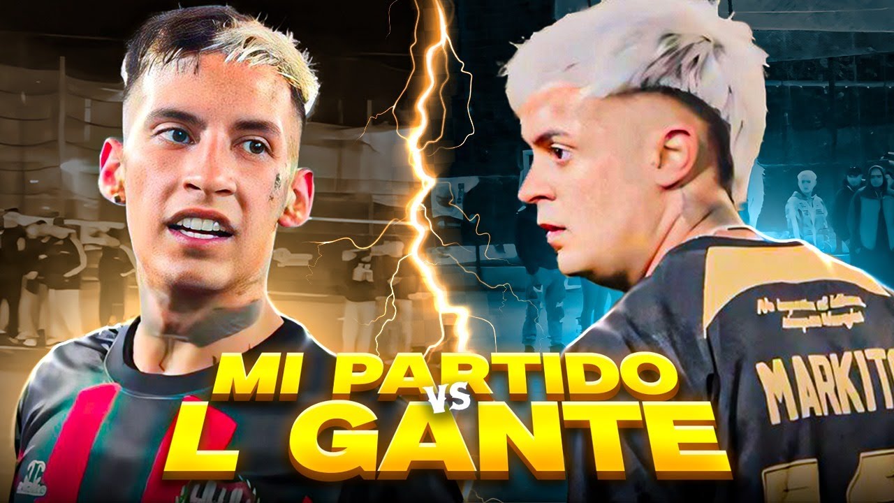 JUGUÉ con un MICROFONO ESCONDIDO contra LGANTE 🔥⚽ - YouTube