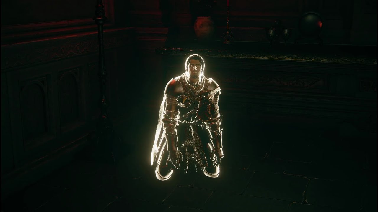 Elden Ring: Gelmir Knight ghost in Volcano Manor - YouTube