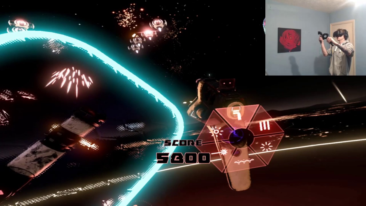 VR Space Pirate Trainer HTC Vive Gameplay - YouTube