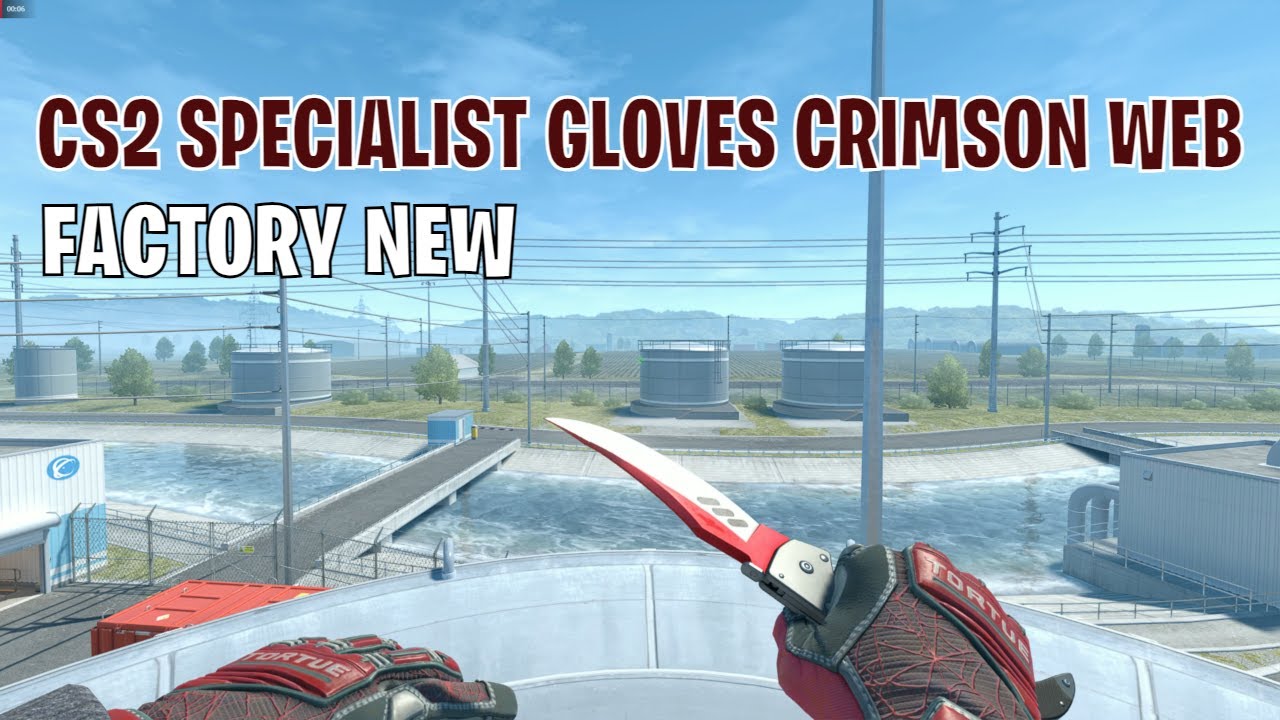 Specialist Gloves Crimson Web | CS2 Skin Showcase #159 - YouTube