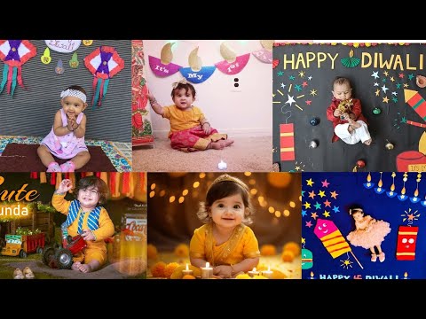 Diwali baby Photoshoot !! baby Photoshoot Diwali theme !!baby photo ...