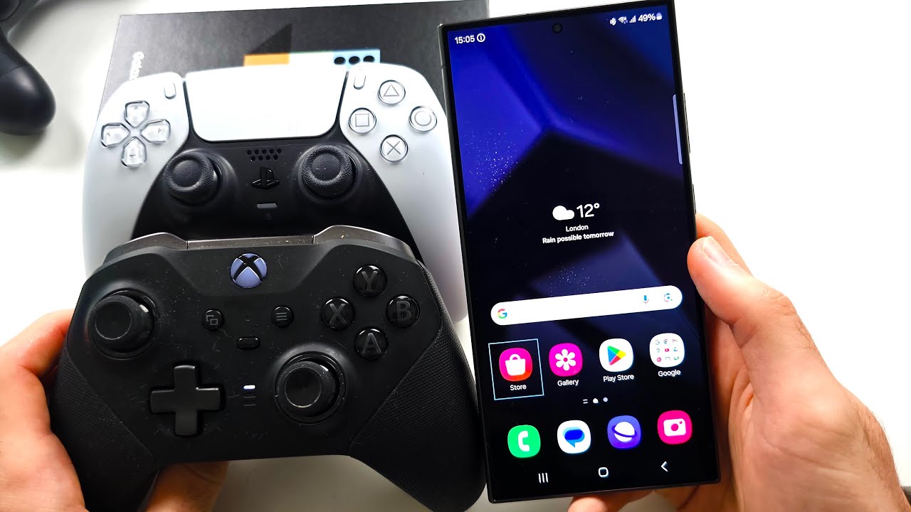How To Connect ANY Controller to Samsung Galaxy S24 Ultra (PS, Xbox ...