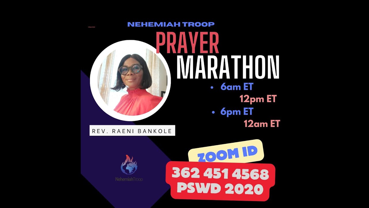 DAY 1 PRAYER MARATHON 12PM WATCH - YouTube